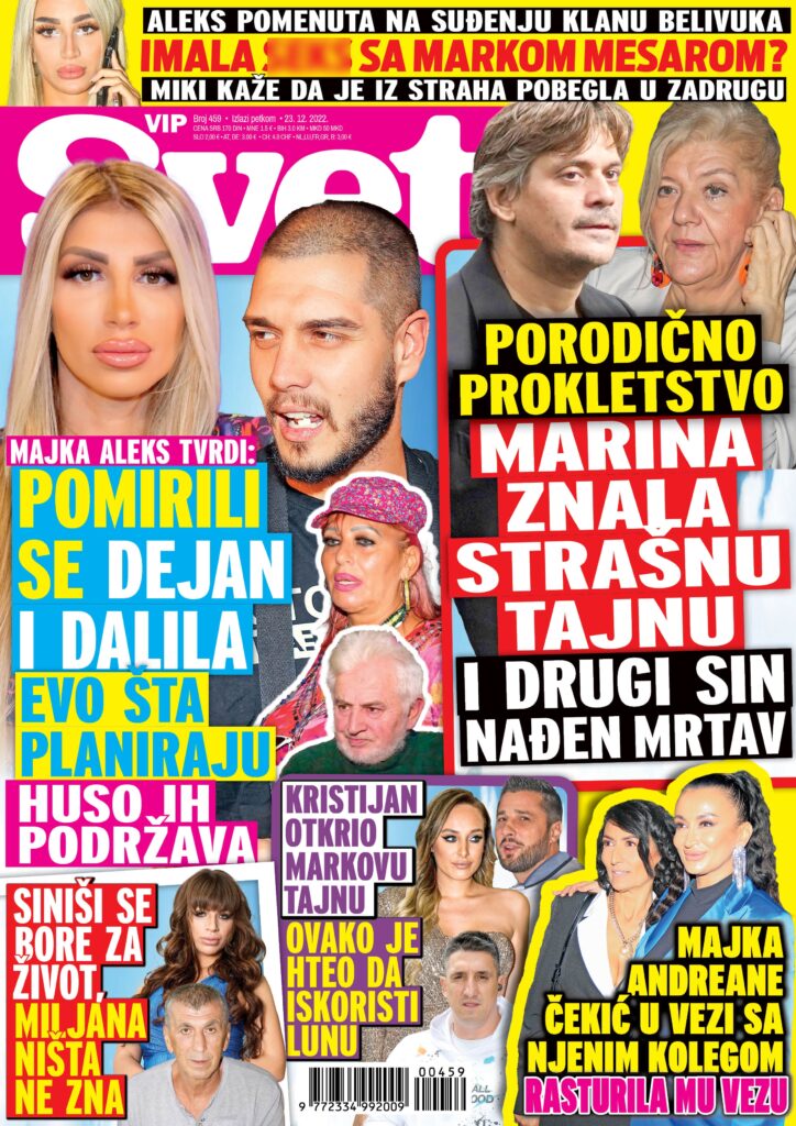 Majka Aleks tvrdi: Pomirili se Dejan i Dalila, evo šta planiraju! Siniši se bore za život ...