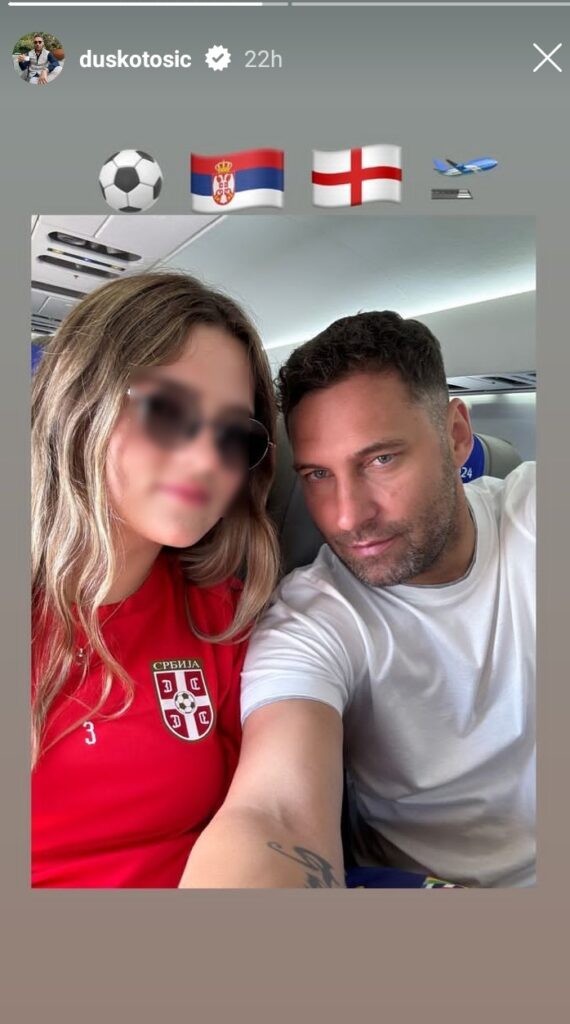 Duško Tošić u provodu s poznatim pevačem